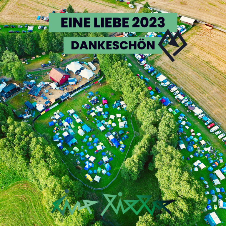 EINE LIEBE 2023 - DANKESCHÖN - EINE LIEBE FESTIVAL